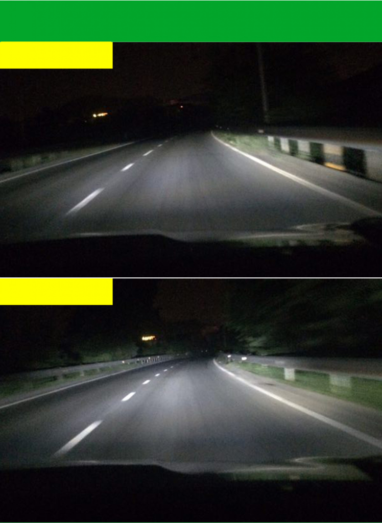 For Toyota Hilux led headlight conversion