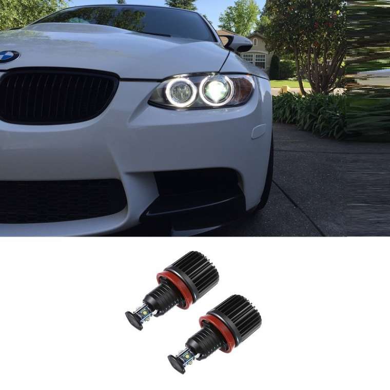 BMW 3 series E92 M3 2008-2013 LED Angel Eye Halo Ring Bulbs Lights