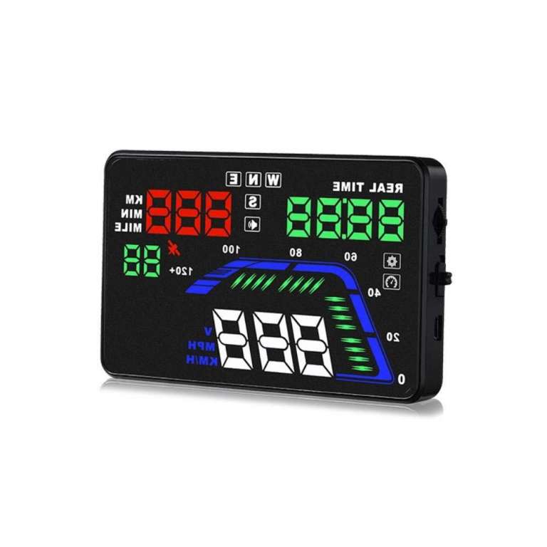 Gex Digital Car GPS HUD Plug N Play Speedometer