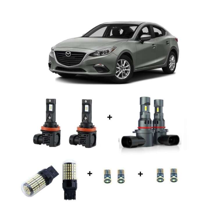 Mazda 3 LED Headlights - Buy Online Hi Low Beam Reverse Conversion Kit