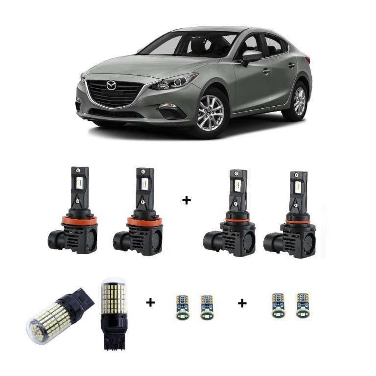 Mazda 3 LED Headlights - Buy Online Hi Low Beam Reverse Conversion Kit