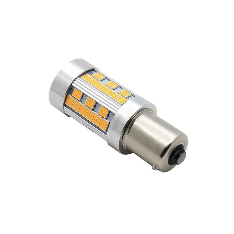 Mitsubishi Outlander BAU15S LED Amber Rear Indicator Bulbs