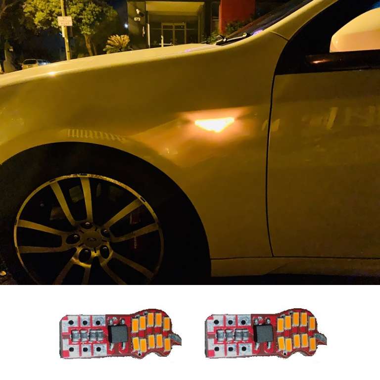 Ford Falcon FG T10 LED Amber Guard Indicators
