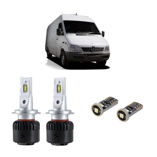 Mercedes Sprinter Cree Low Beam H7 Canbus Led Lights