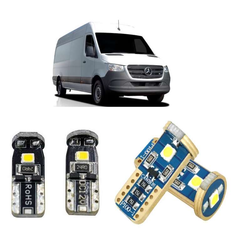 Mercedes Sprinter LED Interior Lights Conversion Kit 6Pcs
