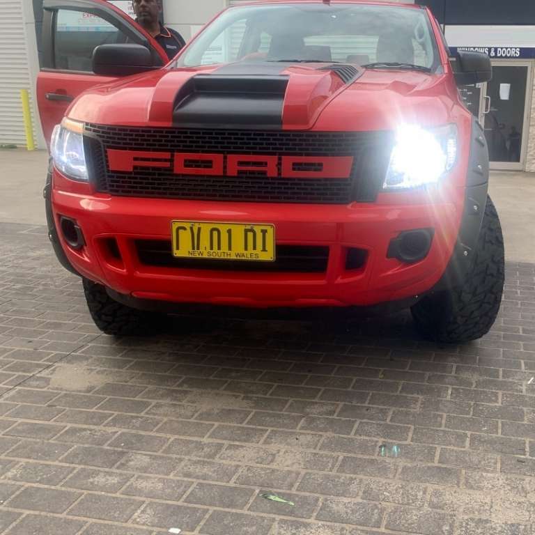 Ford Ranger PX1 Hi Low Beam Parker LED Lights Conversion Kit
