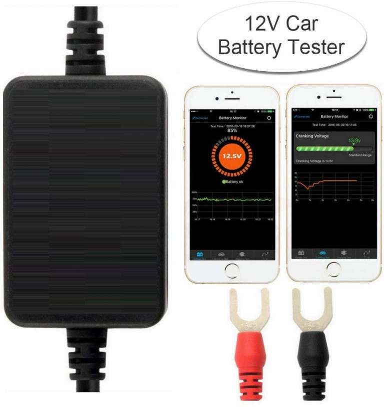 12V Battery Monitor Bluetooth - Buy Online - Fits all Vehicle Batteries