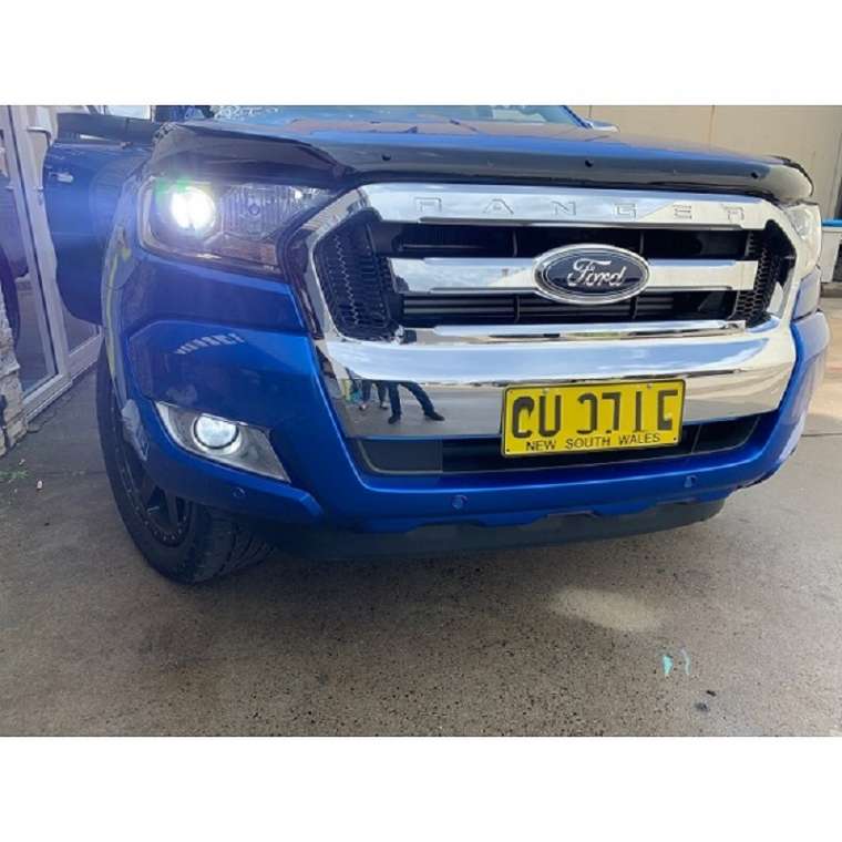 For Ford Ranger PX2 PX3 6500K Low Beam Fog Lights Conversion Kit