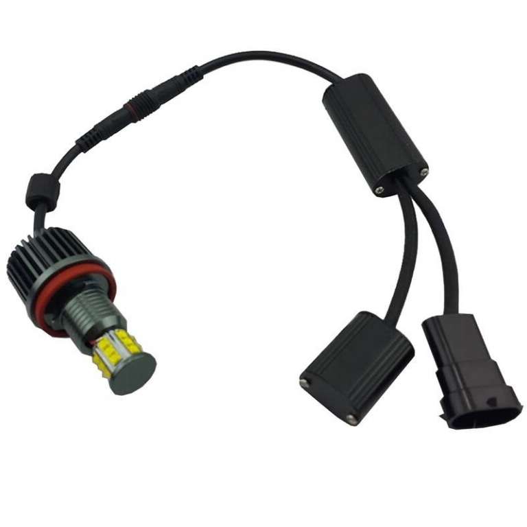 BMW E92 E90 E82 E80 E89 X6 LED Angel Eye 180W 3200LM Light Bulbs