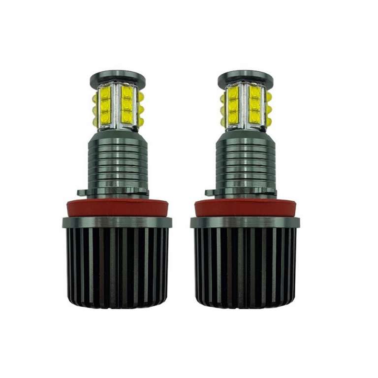 BMW E92 E90 E82 E80 E89 X6 LED Angel Eye 180W 3200LM Light Bulbs