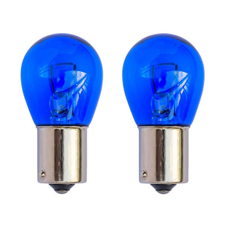 Halogen 1156 S25 12V 21W BA15S Bright White Light Bulbs X2