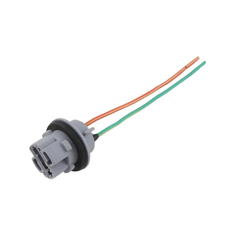 582 Socket For Brake Light Pre-Wired 582 T20 7440 W21W Bulb Socket ...