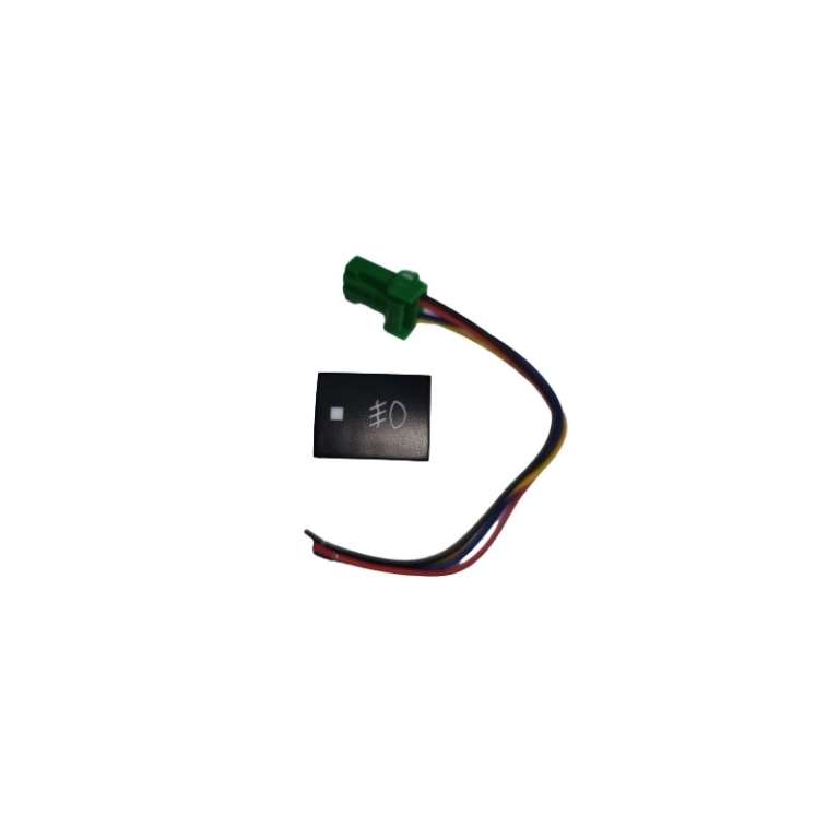 Push Button LED Fog Light Rectangular Switch For Toyota