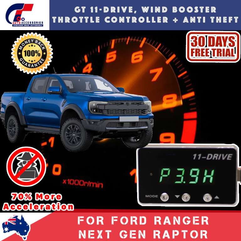 Throttle Controller for Ford Ranger Next Gen Raptor