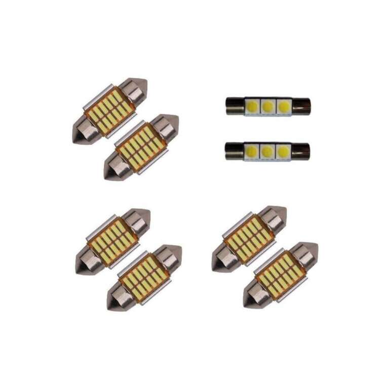 For Mazda CX-9 LED Interior Lights Conversion Kit 8Pcs